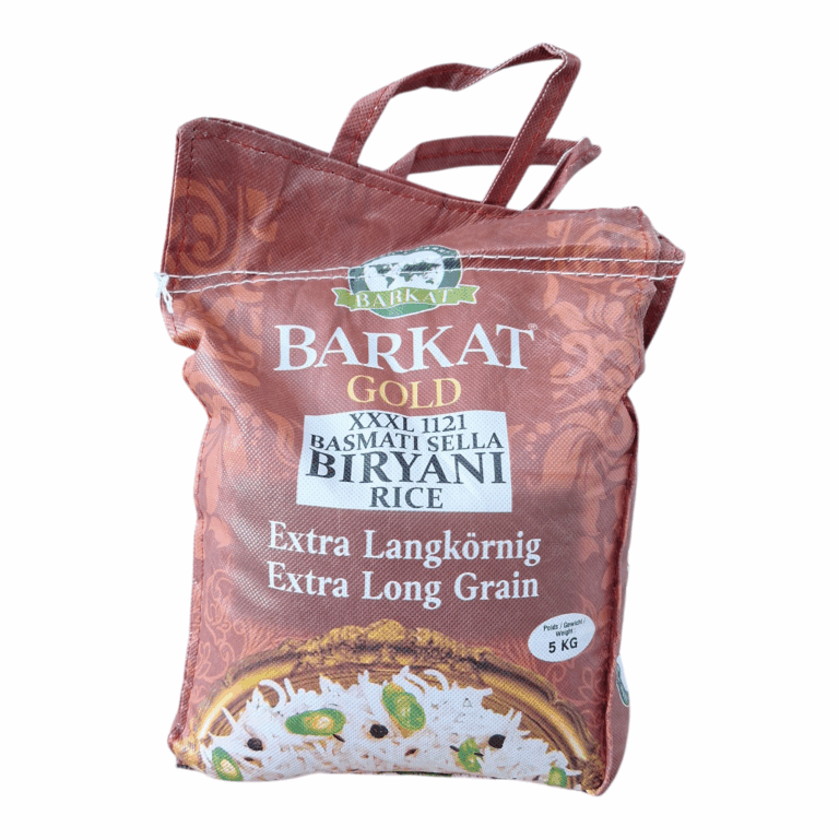 Barkat Gold XXXL Basmati Sella Biryani Rice 4x5kg – Mesto Food Großhandel